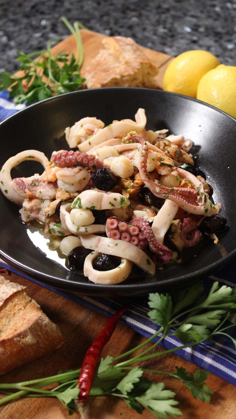 Fish Salad Recipe | Pasquale Sciarappa Recipes