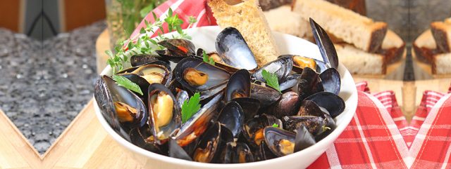 Steamed Mussels in White Wine Recipe | Pasquale Sciarappa Recipes