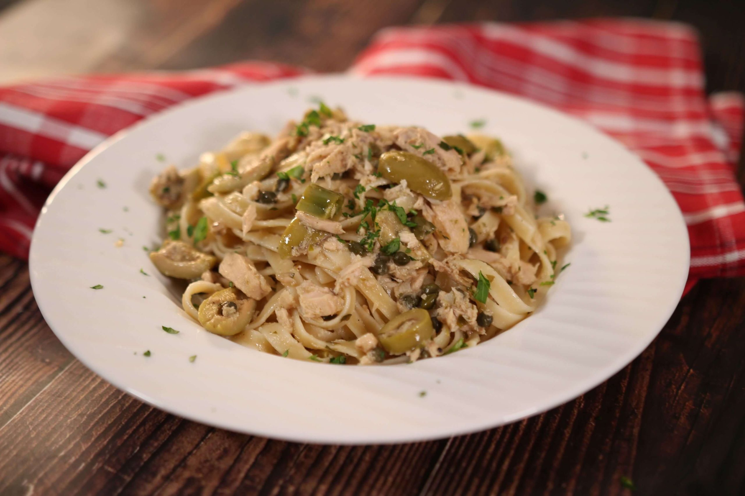 Pasta With Zesty Lemon Tuna | Pasquale Sciarappa Recipes